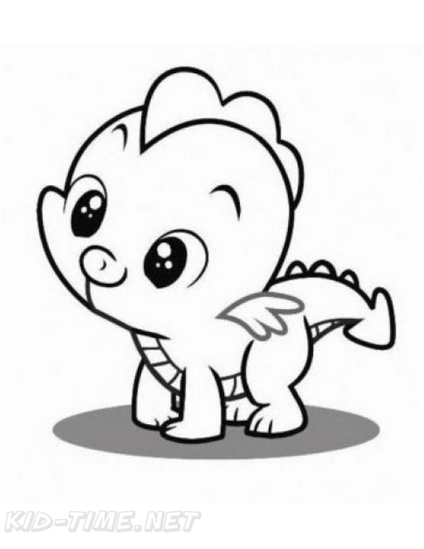 free printable baby animal coloring pages