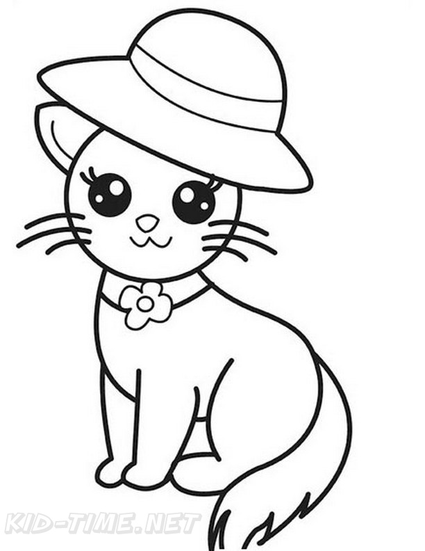 Coloring Pages Of Baby Cats