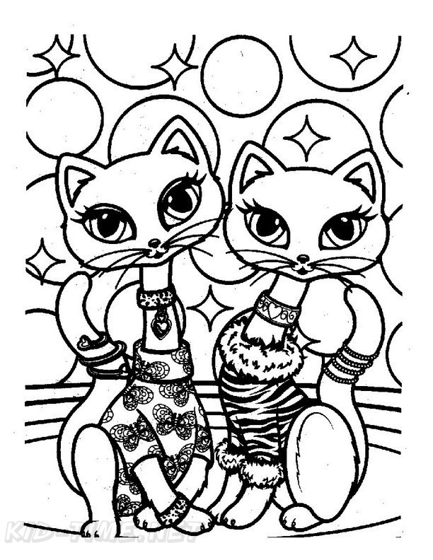 siamese cat coloring pages
