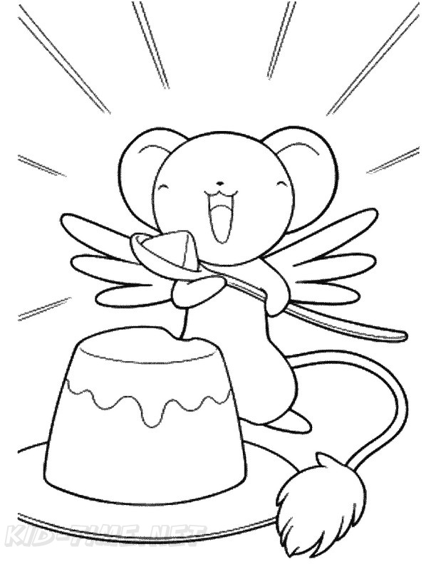 cardcaptor coloring pages