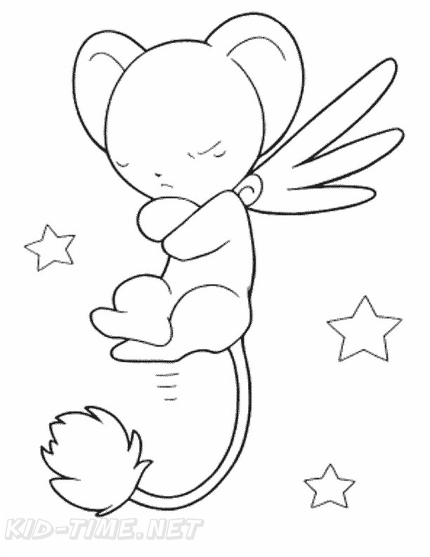 sakura cardcaptor coloring pages