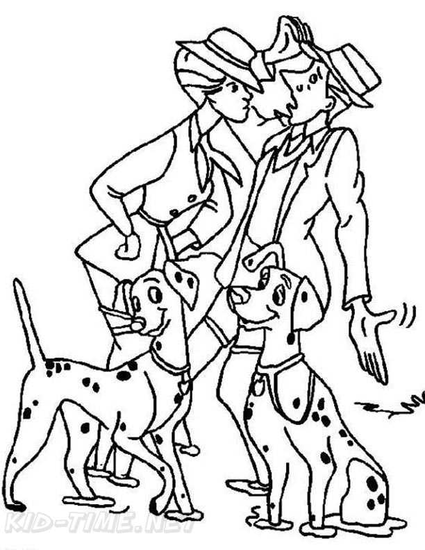 perdita dalmatian coloring pages