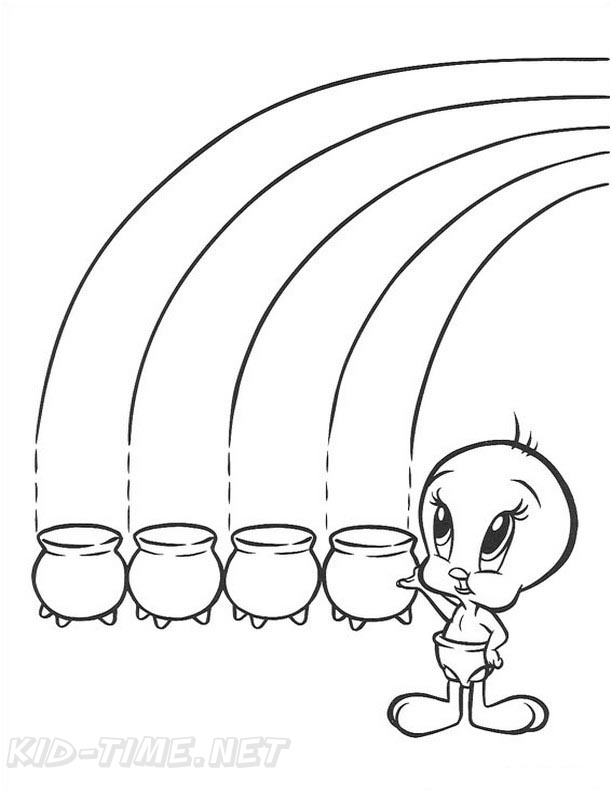 baby tweety coloring pages
