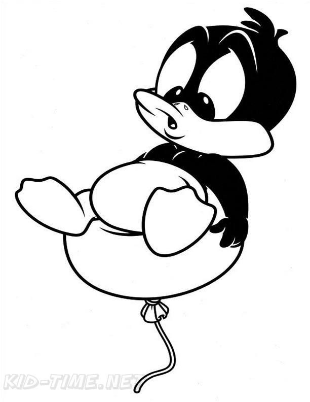 baby looney toon coloring pages