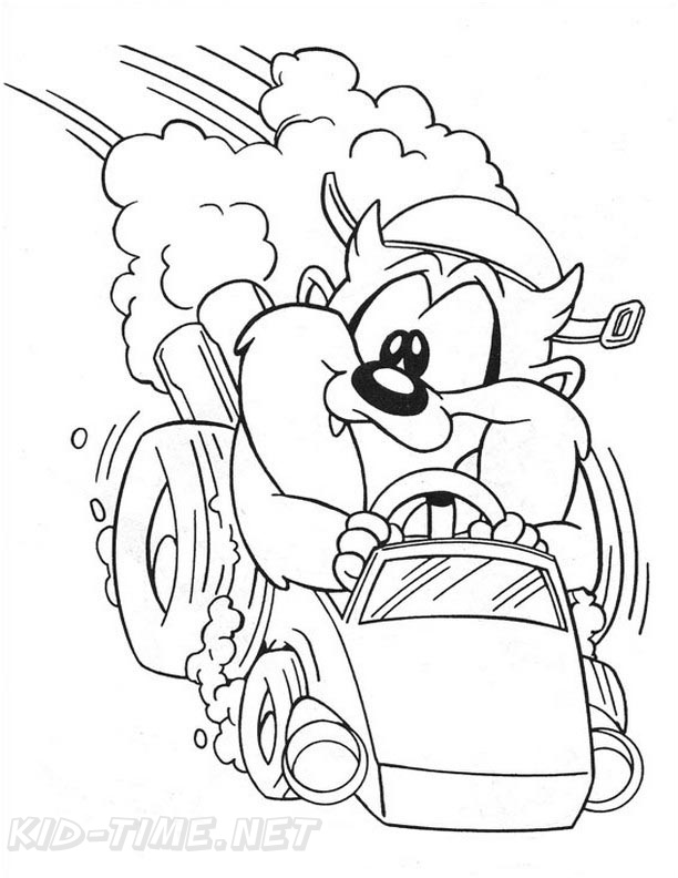 baby looney tune coloring pages