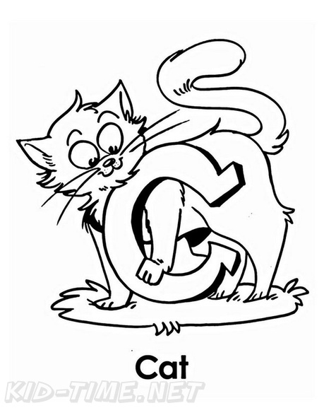 Cat Craft and Activities Coloring Book Pages