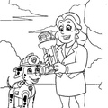 Mayor goodway paw patrol coloring page - Trosexpert